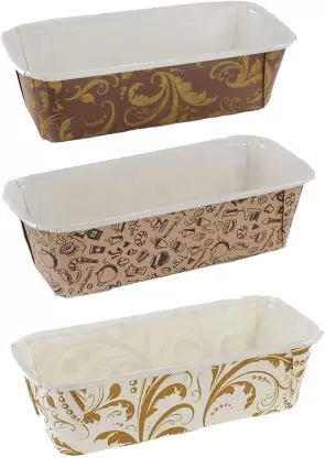 Plumpy Paper Cake Mould Big White 23010570 , Pack of 1